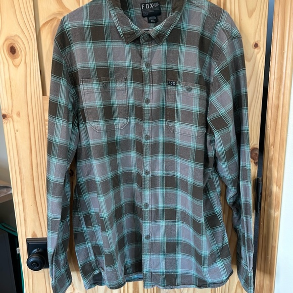 Fox | Shirts | Mens Fox Flannel Xxl | Poshmark